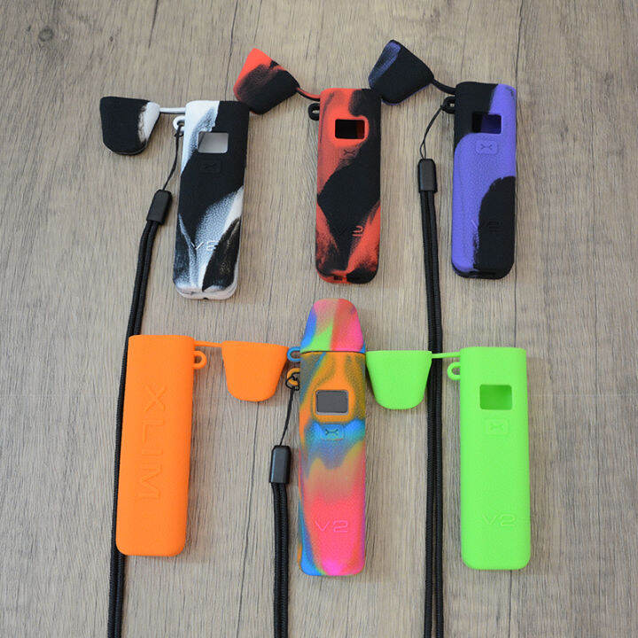 OXVA Xlim V1 V2 Silicone Texture Skin Case For Xlim Pod Kit Protective ...