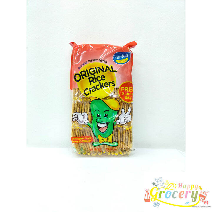 Ten Ten Original Rice Crackers / Biscuits Beras 408g | Lazada