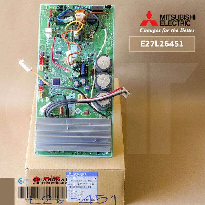E27L26451 แผงวงจรแอร์ Mitsubishi Electric แผงบอร์ดแอร์ มิตซูบิชิ แผง ...