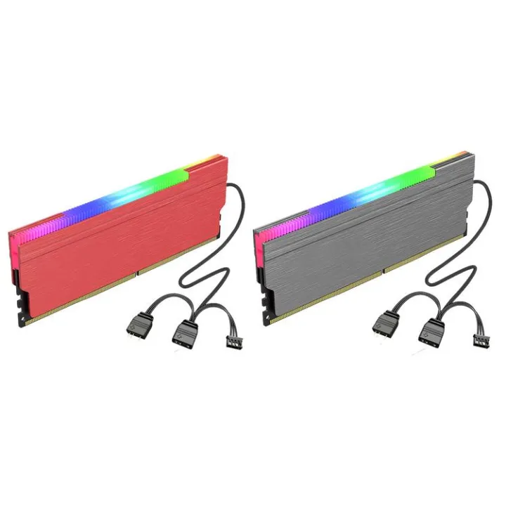 Argb Ddr Memory Heat Sink Heat Sink For Pc Game Ddr1 Ddr2 Ddr3 Ddr4 Ddr5 Reliable 2186