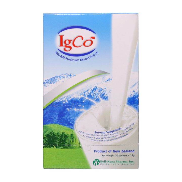 IgCo 30's - Skim Milk Powder with Natural Colostrum | Lazada PH