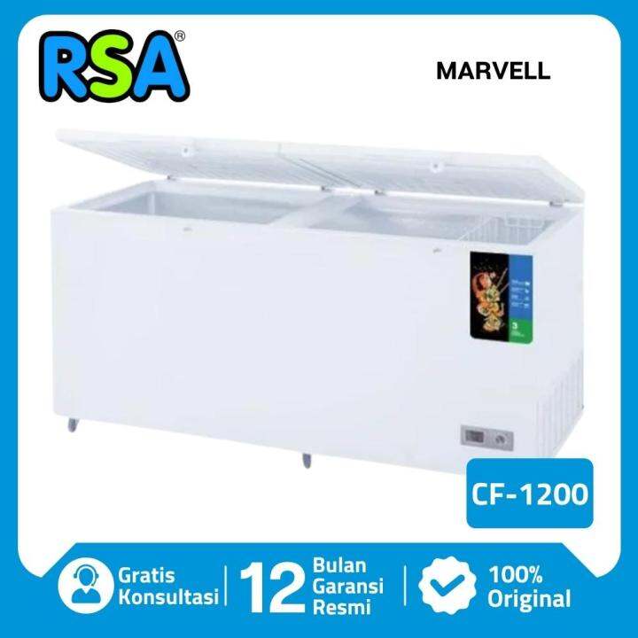 RSA CF 1200 / CF-1200 KULKAS BOX CHEST FREEZER 1050 LITER ORIGINAL GARANSI RESMI | Lazada Indonesia