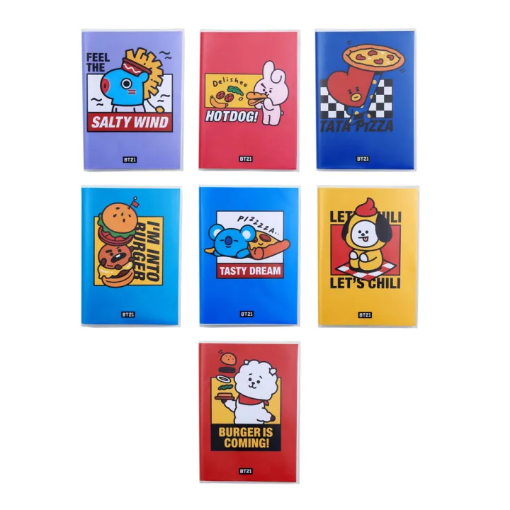 [COD] BT.21 Notebook for Army kpop k-pop mini size student diary note ...