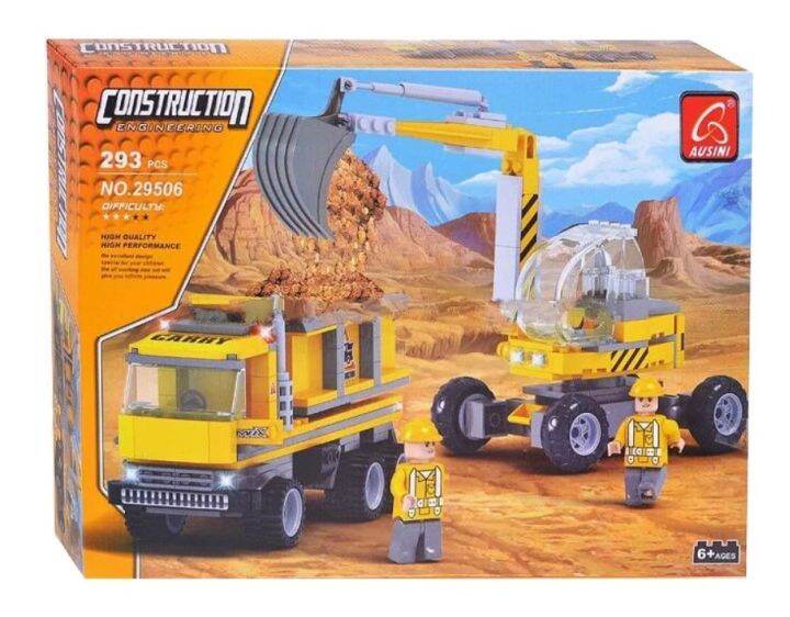 Ausini Construction Engineering Lego Blocks | Lazada