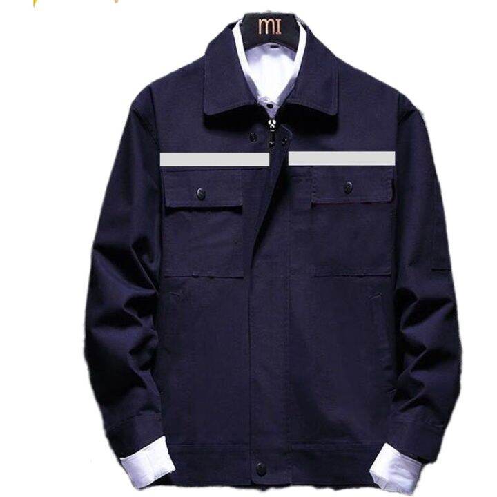 G&MN ready stock PPE Safe Safety Work Jacket Long Sleeve Men Unisex ...