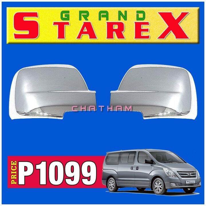Side Mirror Cover for Hyundai Grand Starex 2008 to 2020 (Chrome ...