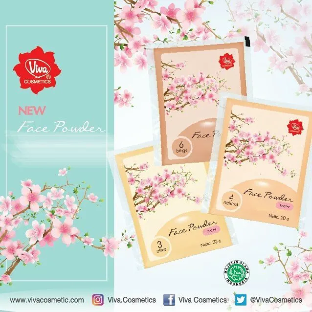 Viva Face Powder New (20g) Bedak Tabur refill sachet | Lazada Indonesia