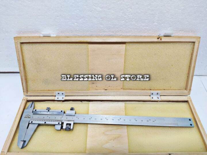 Sikmat 8" 200mm x 0.05mm Box Kayu Sekmat Sigmat Jangka Sorong Tricle ...