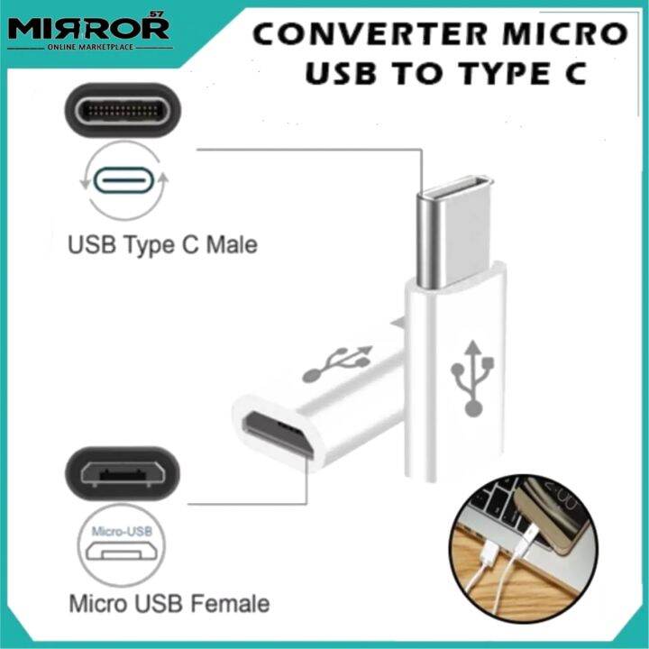 Konverter Micro USB to Type C | Lazada Indonesia