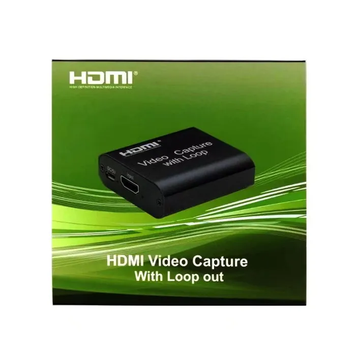 Video Capture Card HDMI Video with USB Loop Out 2.0 Cards 4K Input/hdm ...