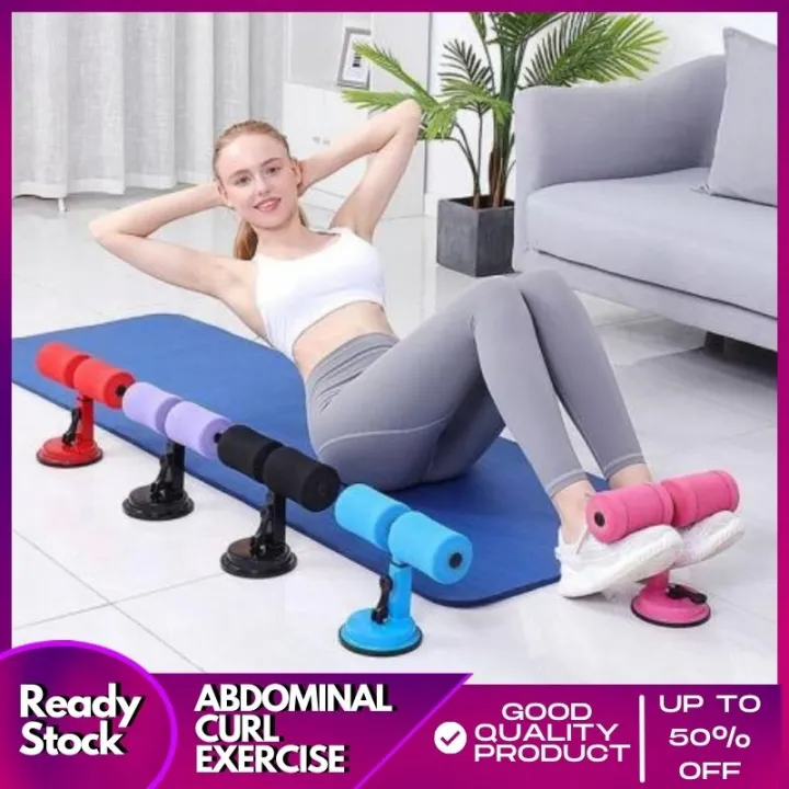 Sit Up Assistant / Portable Self-Suction Sit-ups Bar Abdominal Core ...