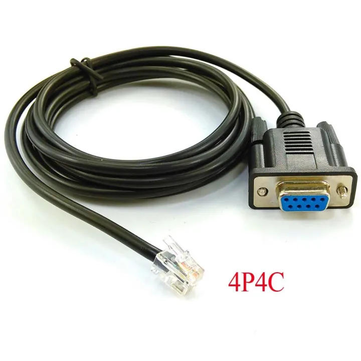 RJ12 to DB9 RJ12 RJ11 RJ9 RJ45 RJ50 serial adapter cable for APC 940 ...