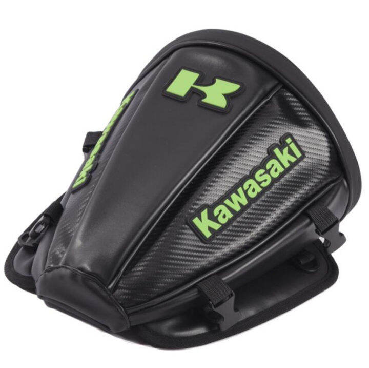 Kawasaki Tank Bag Motorcycle Rear Seat Bag Waterproof Luggage Tail Bags ...