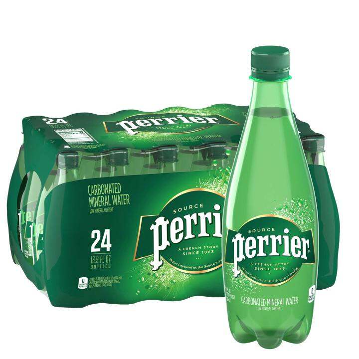 Perrier Carbonated Mineral Water 24 x 500mL | Lazada PH