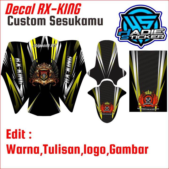 Sticker/Decal RX KING/Custom | Lazada Indonesia