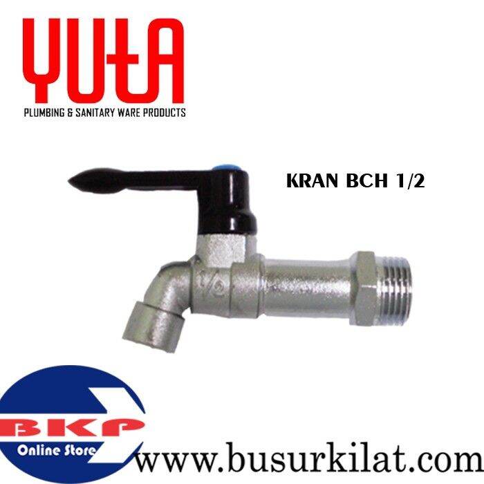 Kran Yuta BCH 1/2" / Kran tembok / Bibcock yuta / Kran taman | Lazada Indonesia