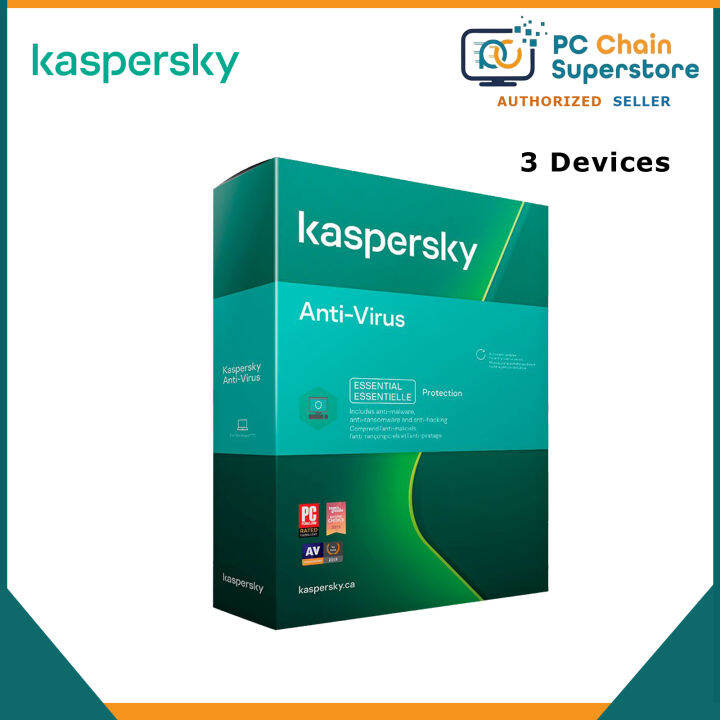 Kaspersky 3 Devices 2 Years Antivirus License 2022 Edition | Lazada PH