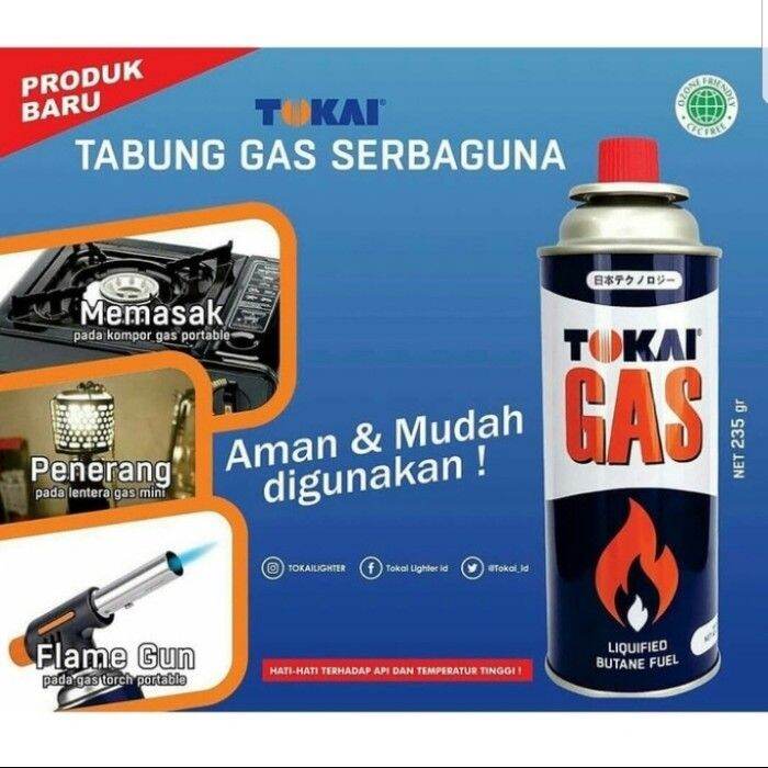 Gas Tokai Original 100% Terlaris Gas Portable Kaleng Tokai Tabung Gas ...