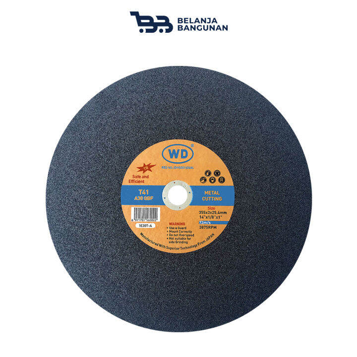 WD BATU POTONG MATA GERINDA POTONG CUTTING WHEEL 14" X 3 | Lazada Indonesia