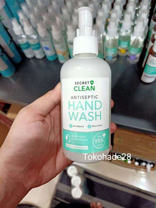 Secret Clean Hand Wash Botol Pump - 250 ml | Lazada Indonesia