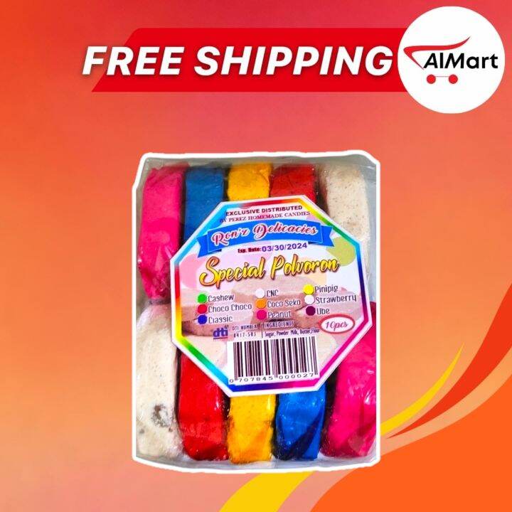 BIG POLVORON (10 PIECES PER PACK) (APPROX 320 GRAMS) | Lazada PH