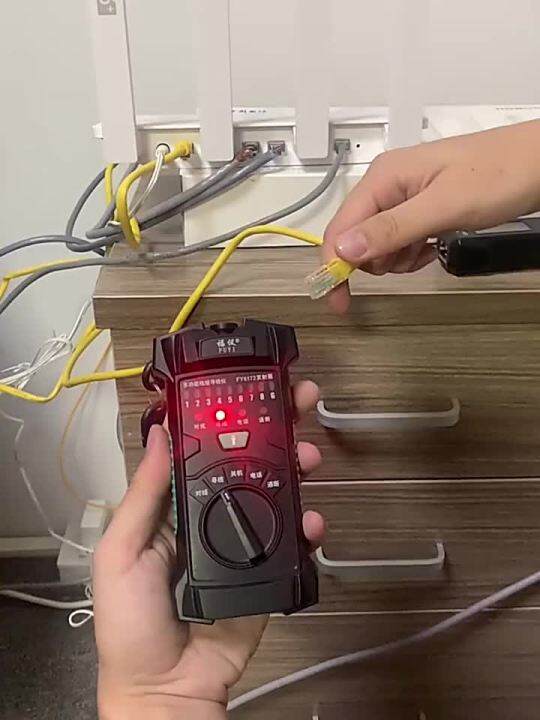 Tracker Cable LCD POE Cable Tester Toner Wire Checker Cat5 Cat6 Test ...