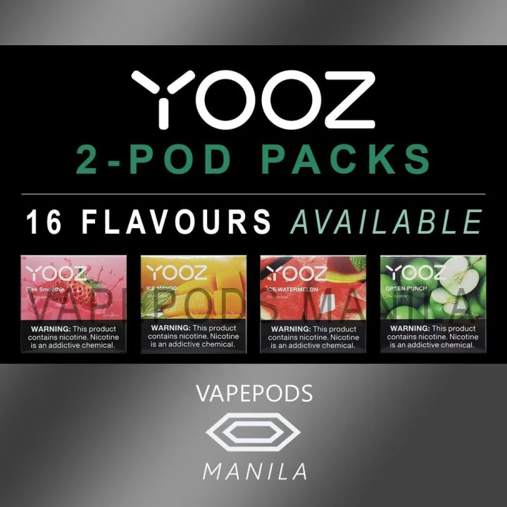 Yooz Pods 3 5 Nic Levels - For use with Yooz or Mini devices only ...