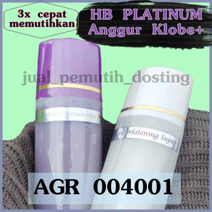 HB Dosting Klobe anggur hb whitening hb dosis tinggi hb super Dosting ...