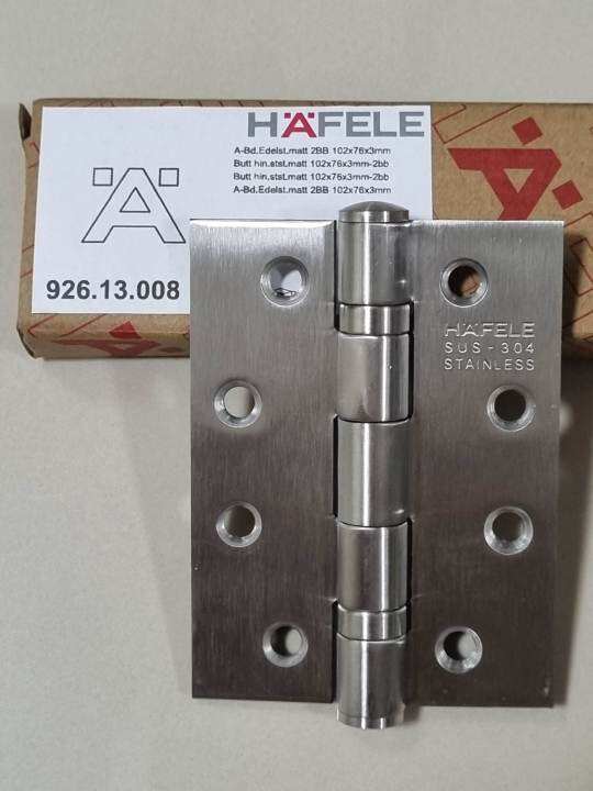 Hafele door hinge 4"x3" stainless steel SUS304 (1piece) | Lazada PH