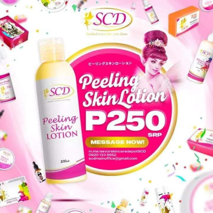 SCD Peeling Skin Lotion 100ml 100% AUTHENTIC | Lazada PH