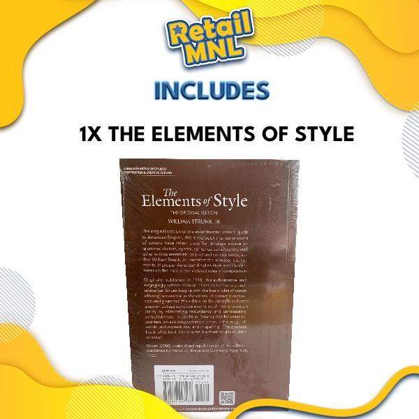 Retailmnl The Elements of Style English Grammar Book book | Lazada PH