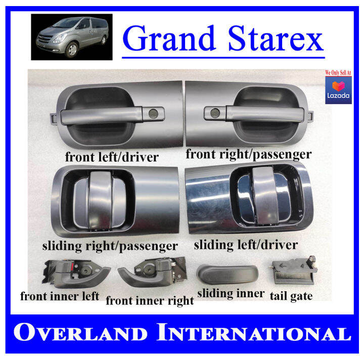 DOOR HANDLE (Sold By Piece) Grand Starex FRONT Left/Driver 82650-4H000 ...