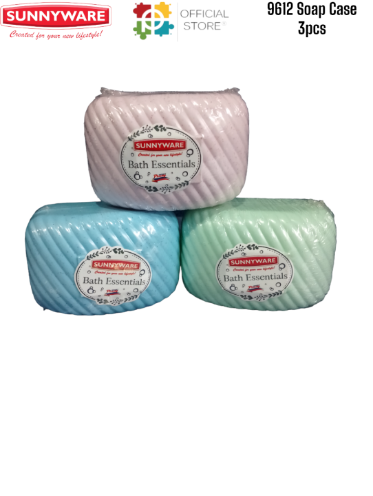 SUNNYWARE 9612 SOAP CASE 3PCS | Lazada PH