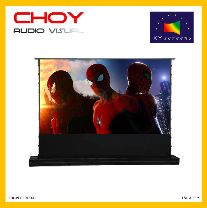 XY Screens EDL-PET Crystal UST ALR Motorized Floor Rising Screen | Lazada