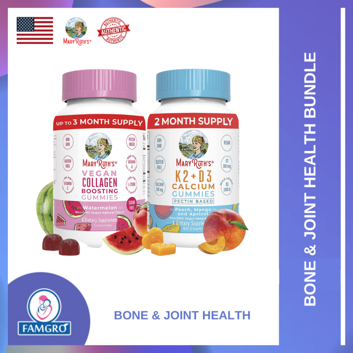 Mary Ruth's Bone & Joint Health BUNDLE Mary Ruth Collagen Boosting ...