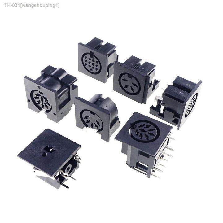 ☃ Solder Din 5 Pin Male Connector Din 8 Female Connector Pcb - 2 Pcs ...