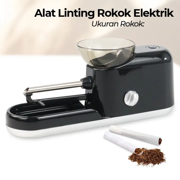 [lintingan tembakau] Horns Hippo Alat Linting Rokok Otomatis Electric ...