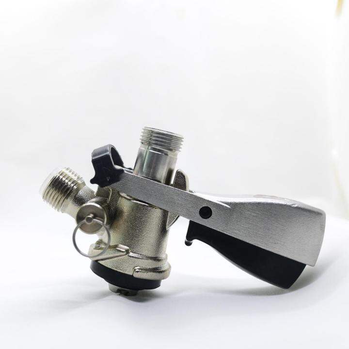หัวต่อถังเบียร์ Sankey D Beer keg coupler พร้อมข้อต่อ DM Fitting ...