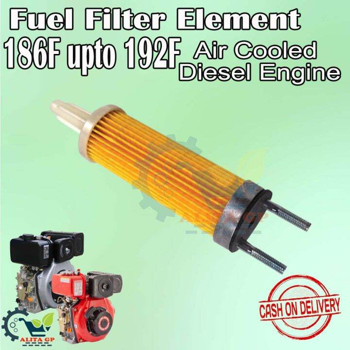 Fuel Filter Element 186F 10hp 186FA 12hp 188F 14hp 190F 16hp 192F 18hp Air Cooled Diesel Engine ...