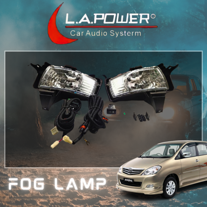 TOYOTA INNOVA 2009-2011 FOG LAMP FOG LIGHT FULL SET | Lazada