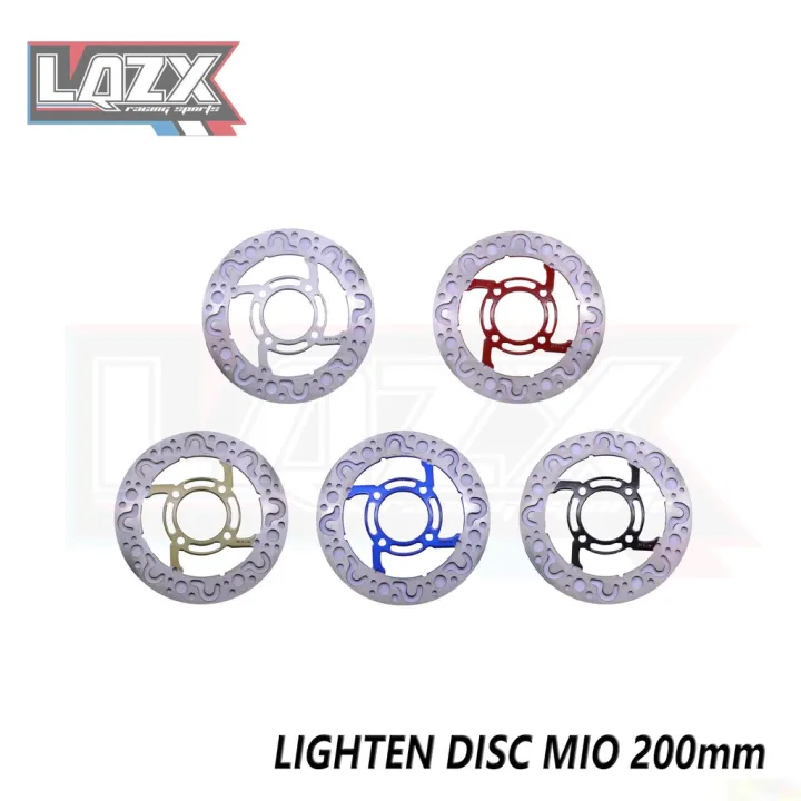 popular lighten disc mio sporty 4holes - 200mm | Lazada PH