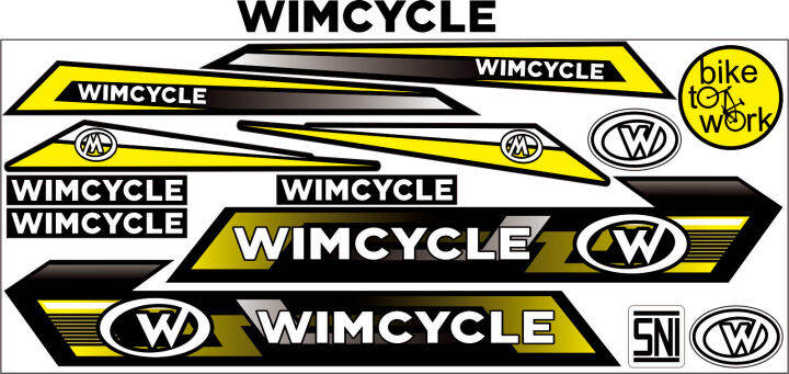STICKER WIMCYCLE POLET UNIVERSAL STIKER | Lazada Indonesia