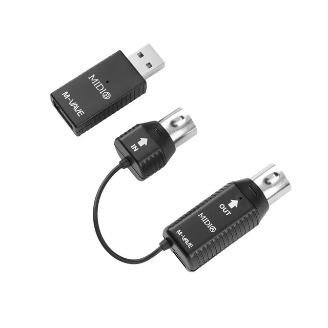 LEKATO MS1 Mini Wireless Transmission System Wireless MIDI Adapter 5 ...