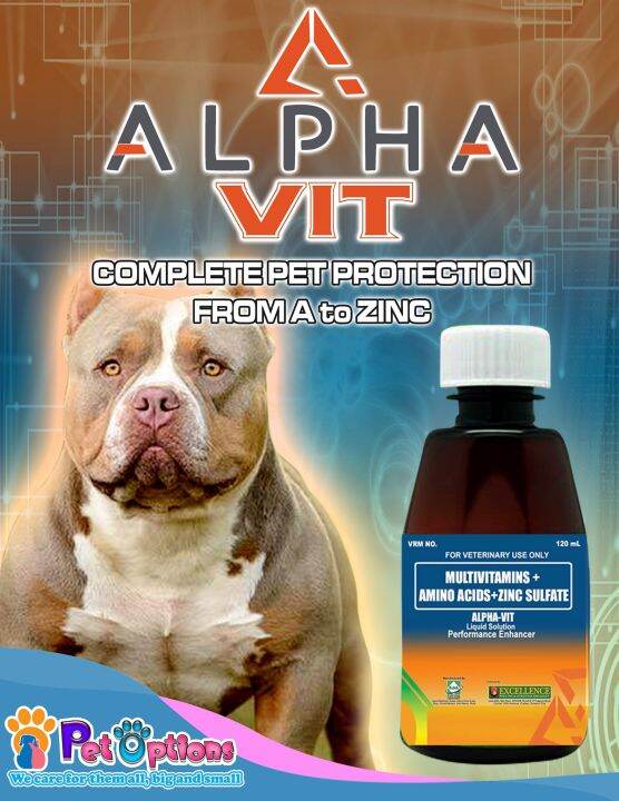 [FCR AGRIVET] 2 bottles Alpha Vit for Pets / Multivitamins / Para sa ...