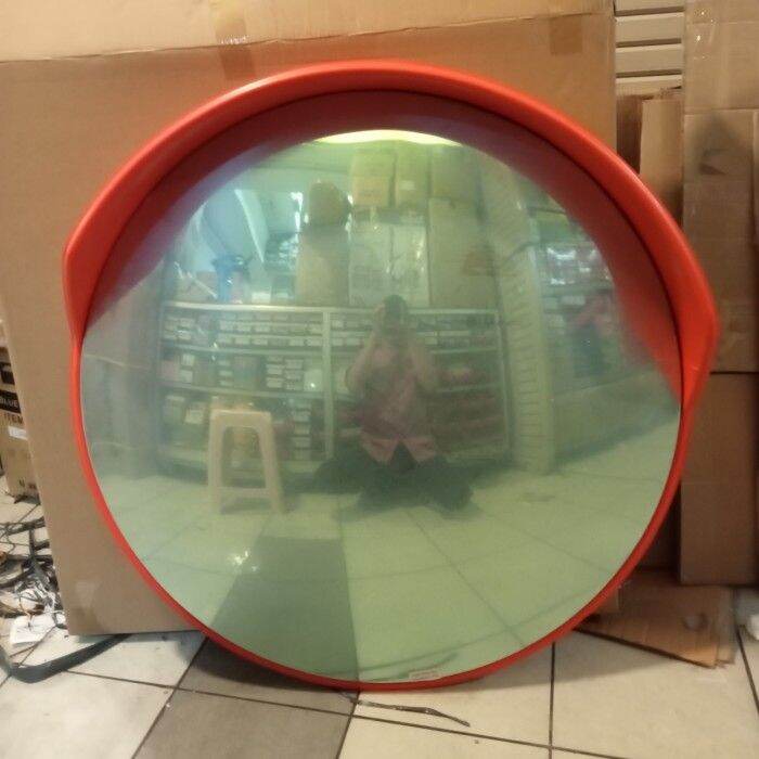 Convex Safety Mirror 100 cm / Kaca Cembung Jalan Tikungan Outdoor ...
