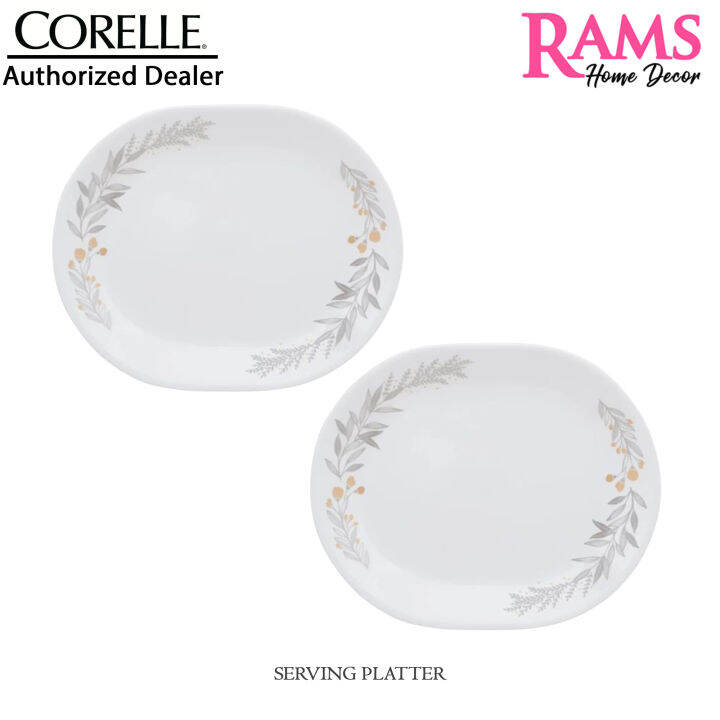 Corelle Vitrelle Tempered Glass Dinner Plate / Soup Plate / 900ML ...