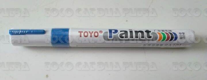 Spidol ban paint marker mobil motor TOYO original - Biru | Lazada Indonesia