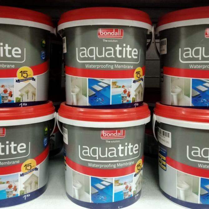 BONDALL AQUATITE CAT PELAPIS ANTI BOCOR 1KG WATERPROOFING - TOKOASMA ...