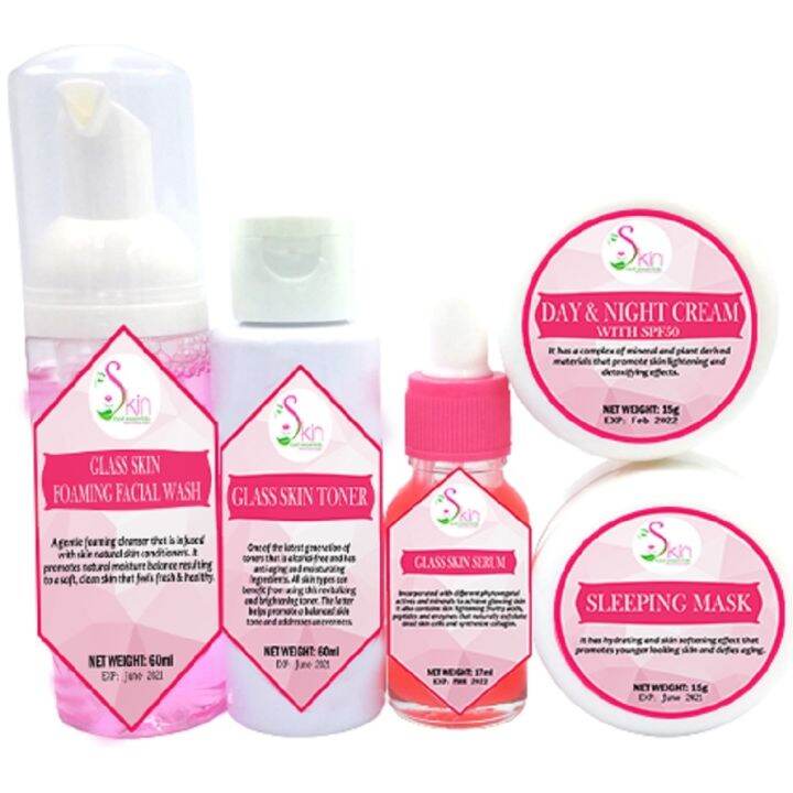 Snow Glow Glass Skin Set / Local Obagi - Individual/ per piece | Lazada PH