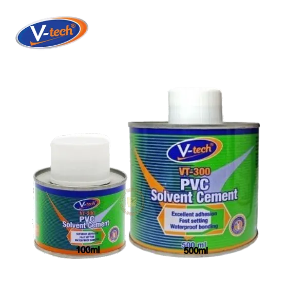 V-TECH VT300 Solvent Cement Gum PVC Pipe Glue 100ml / 500ml | Lazada